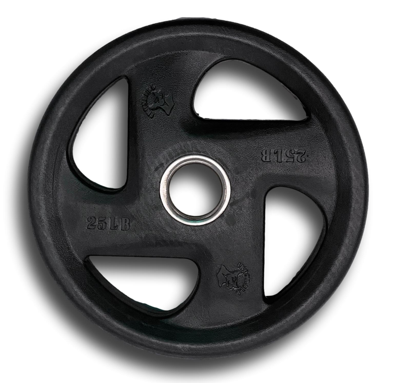 Rubber Coated Olympic Grip Plate Set – Quest Nutrition and Athletics