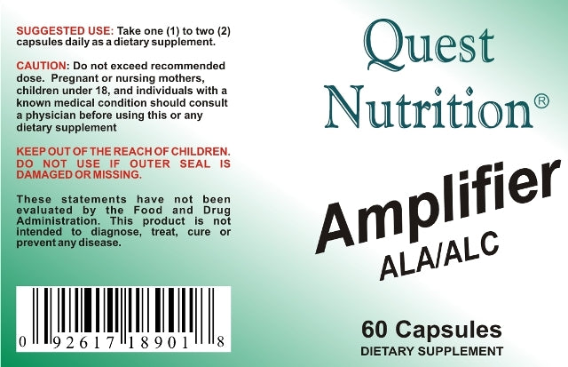 Amplifier (ALA/ALC) – Quest Nutrition and Athletics