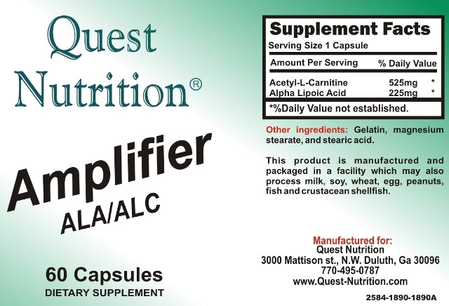 Amplifier (ALA/ALC) – Quest Nutrition and Athletics
